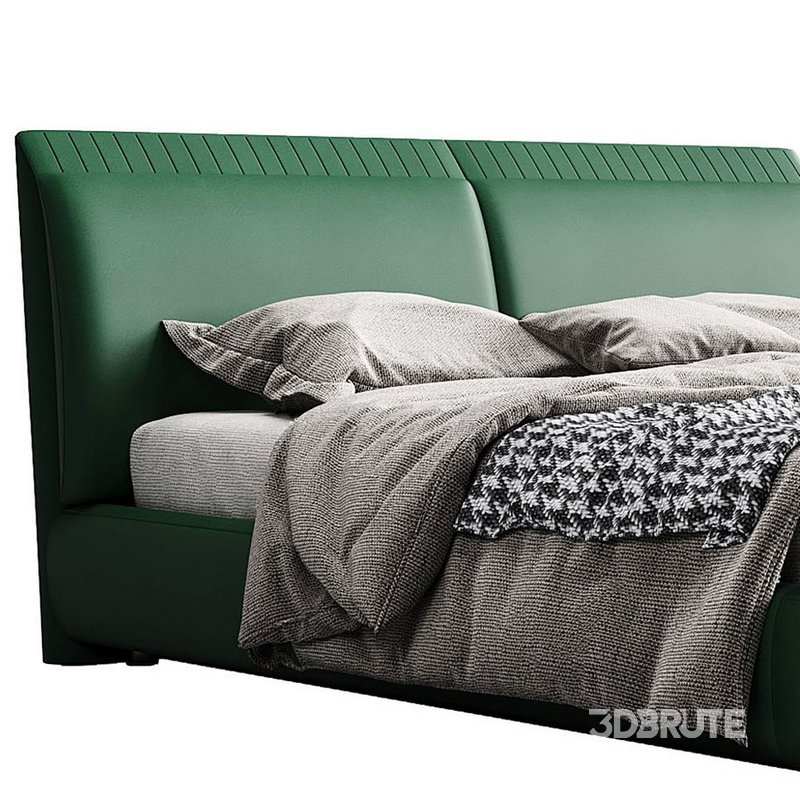 ALBERTA bed By GAME Bed 3d model Buy Download 3dbrute