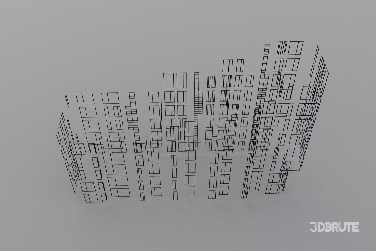 Building - Denmark - Copenhagen - 3dbrute : 3dmodel furniture and decor