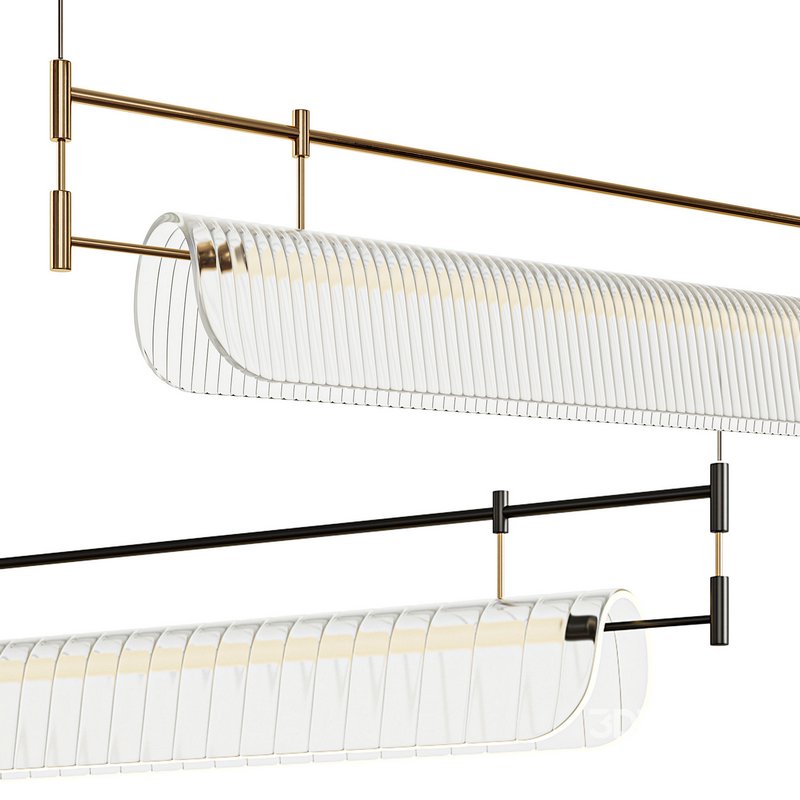 Rack and row lamp VALBERG 3d model Buy Download 3dbrute