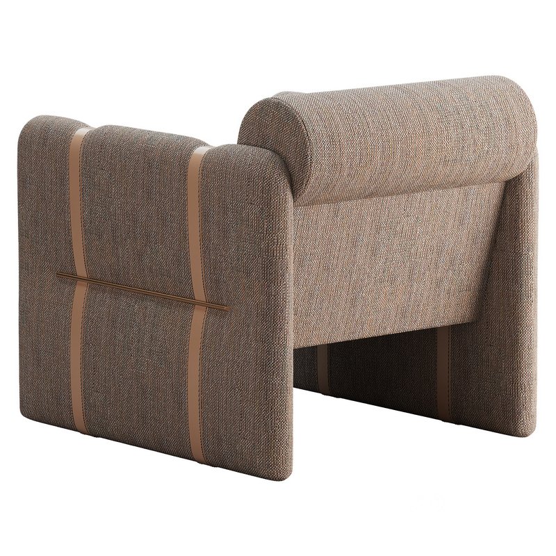 Cigar Club Chair 3d model Buy Download 3dbrute