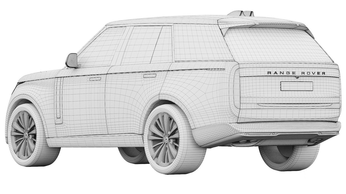 Range Rover 3d model Buy Download 3dbrute