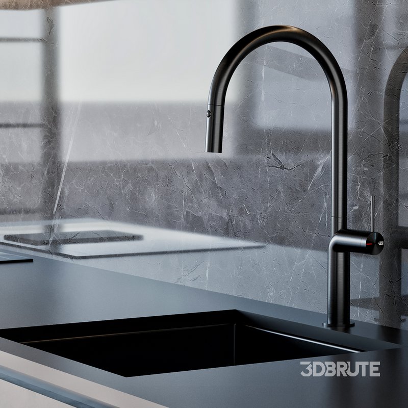 kitchen 105 3d model Buy Download 3dbrute