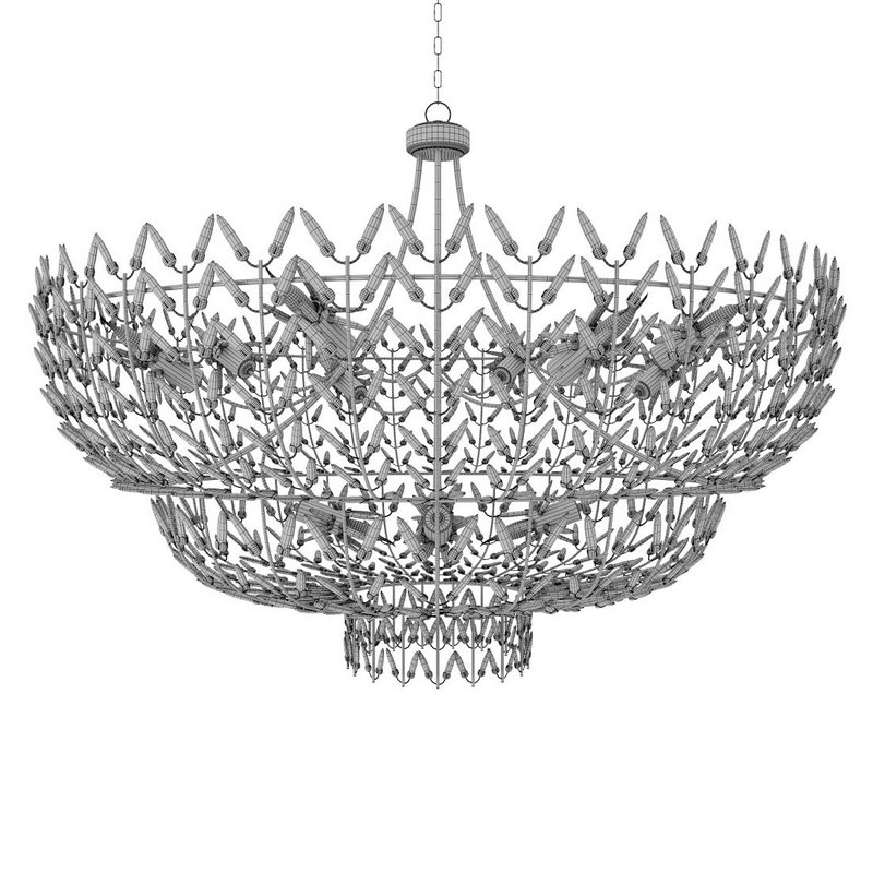 Magnum Opus Grande Chandelier 3d model Buy Download 3dbrute