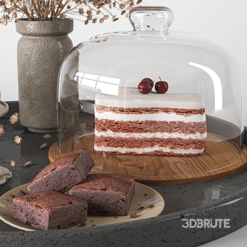 kitchen accessories 030 3d model Buy Download 3dbrute