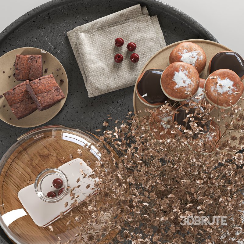 kitchen accessories 030 3d model Buy Download 3dbrute