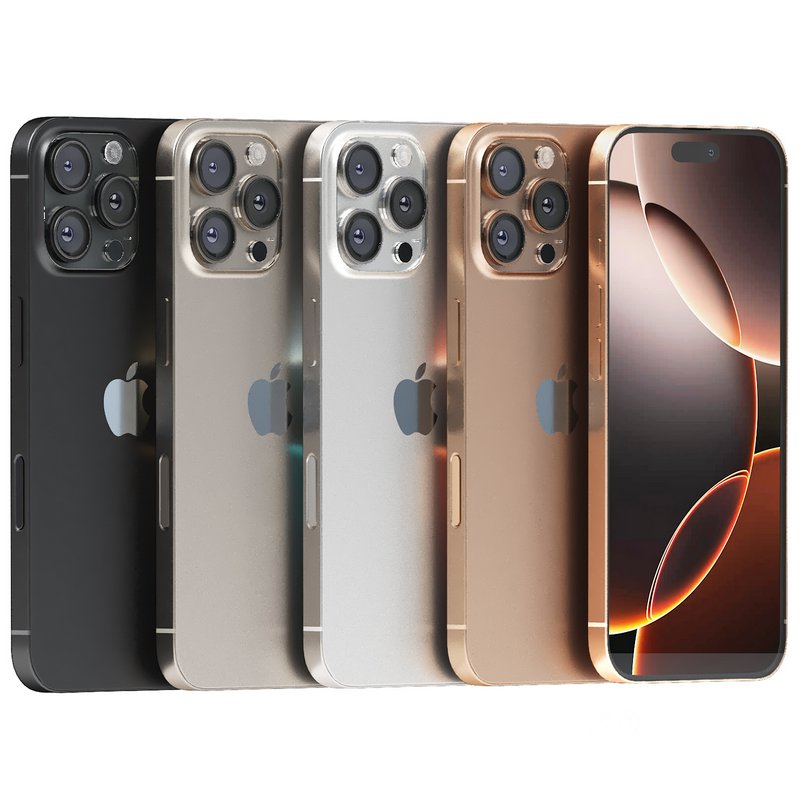 iphone 16 pro 3d model Buy Download 3dbrute