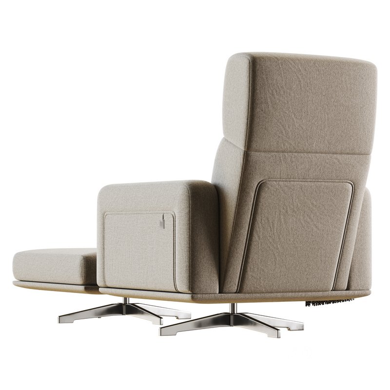 Armchair C114 by Delavega 3d model Buy Download 3dbrute