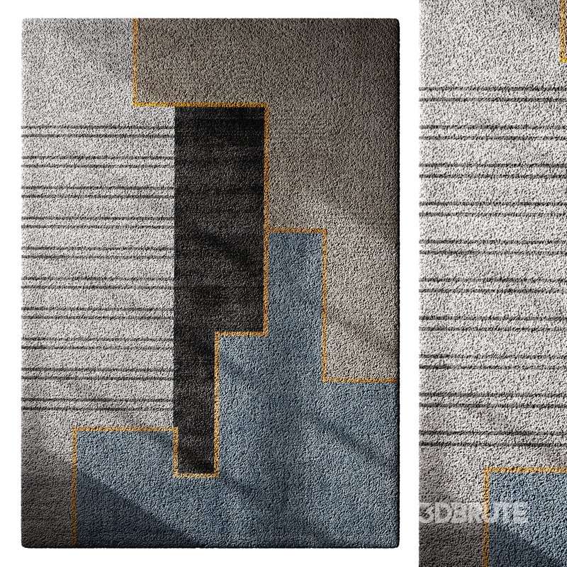Rug Set 15 3d model Buy Download 3dbrute