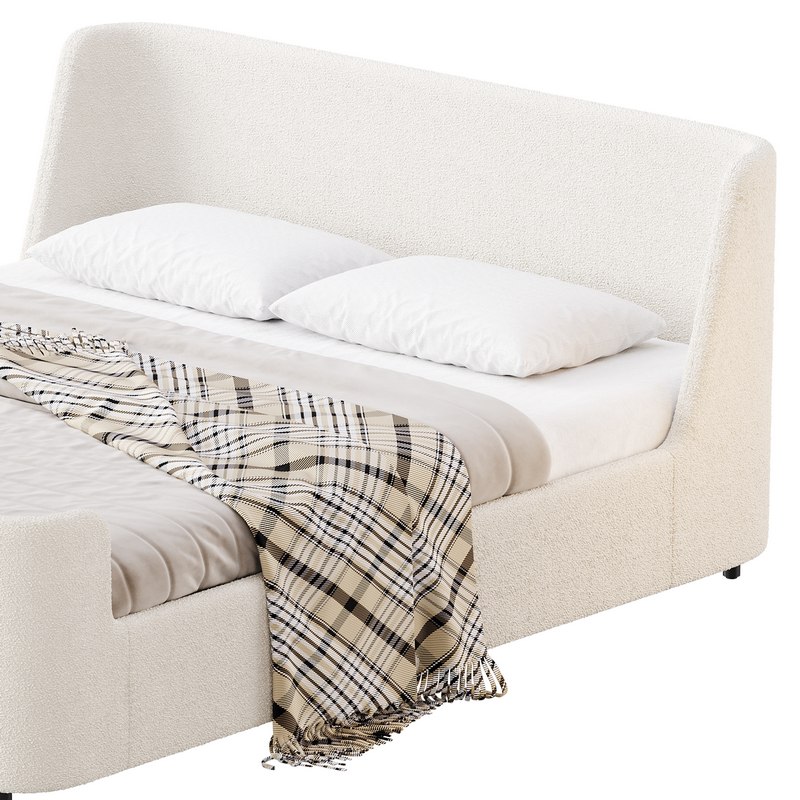 Delavega Bed K76 3d model Buy Download 3dbrute