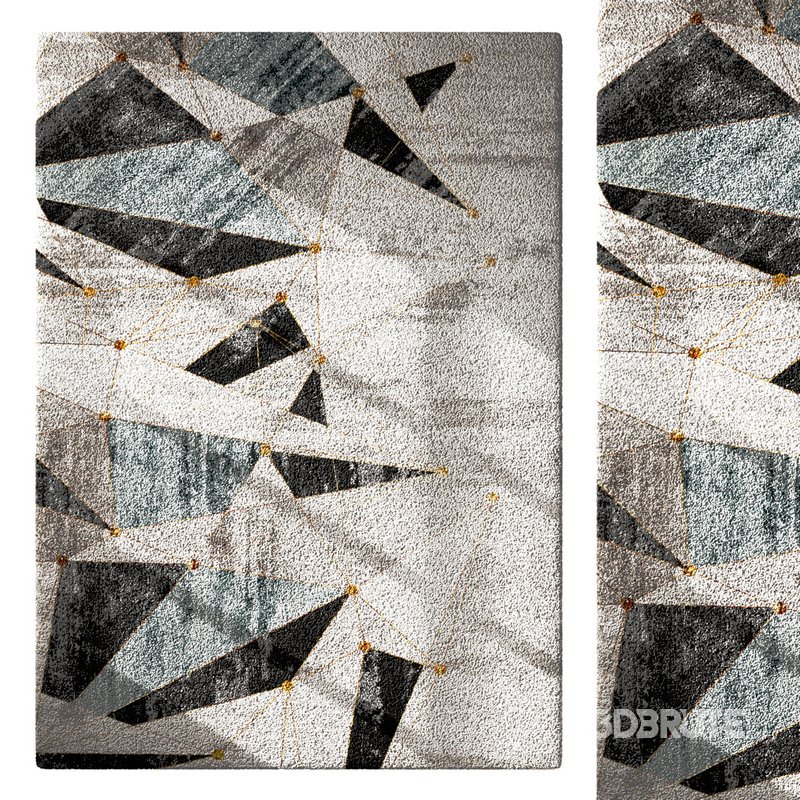 Rug Set 15 3d model Buy Download 3dbrute
