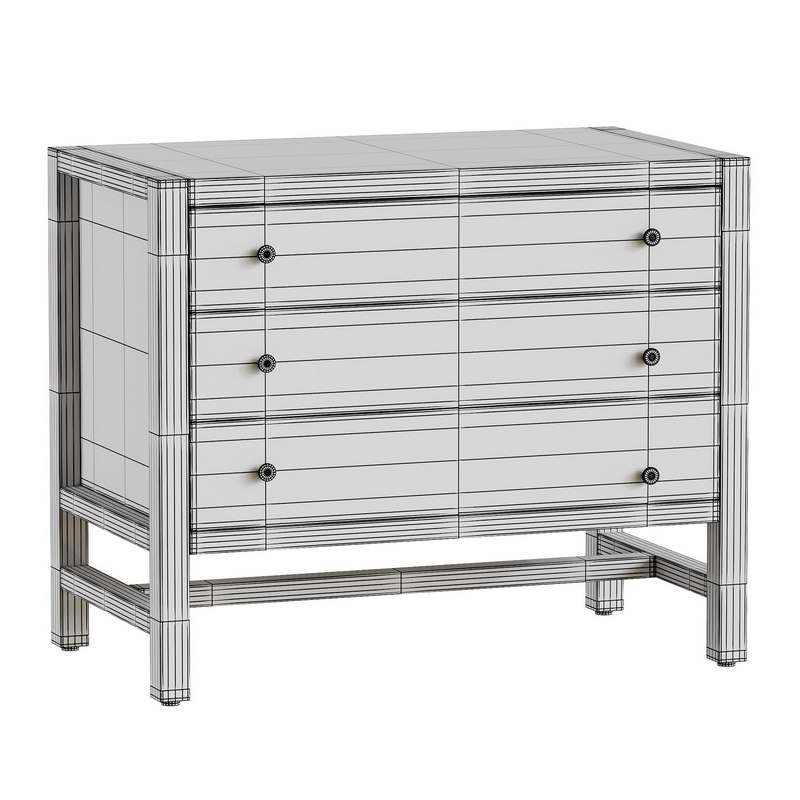 Hector Nightstand 3d model Buy Download 3dbrute