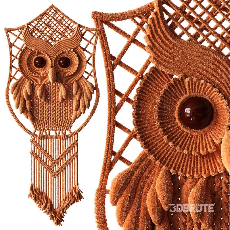 Macrame - Download -3d Models Free -3dbrute