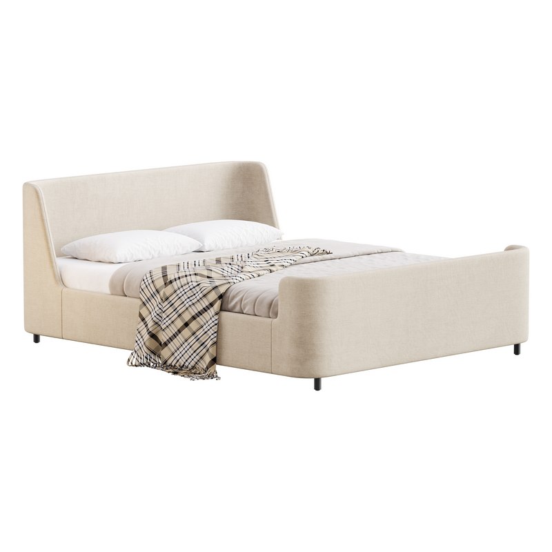 Delavega Bed K76 3d model Buy Download 3dbrute