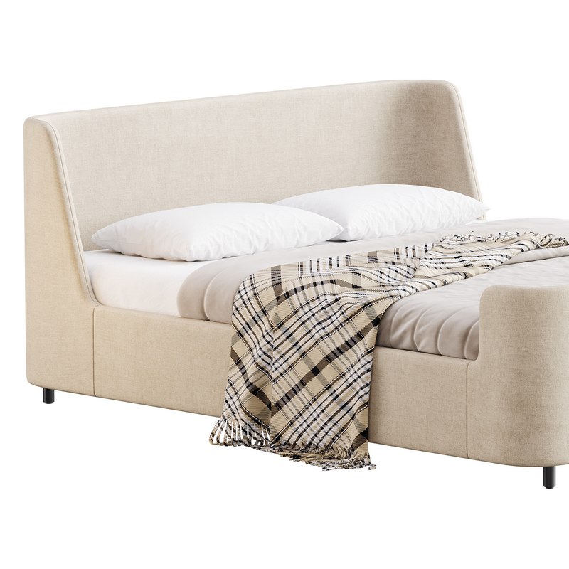 Delavega Bed K76 3d model Buy Download 3dbrute