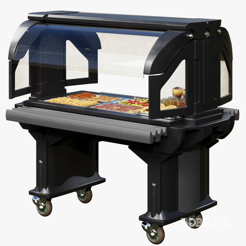 Cambro Versa Food Service Table - 3dbrute : 3dmodel furniture and decor