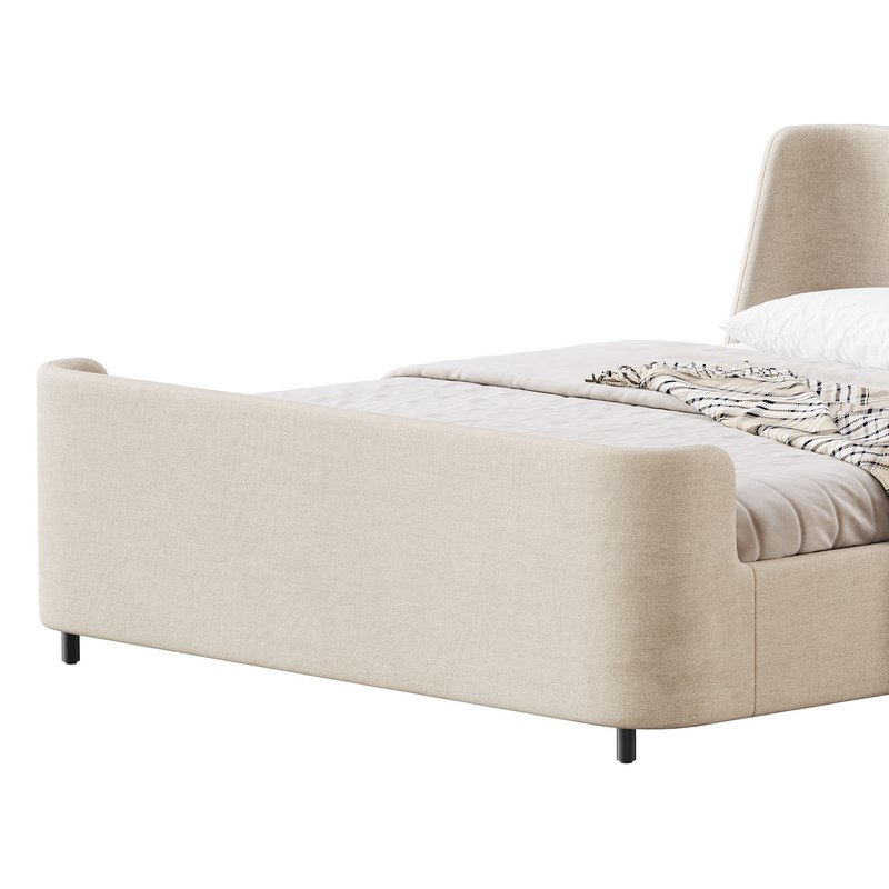 Delavega Bed K76 3d model Buy Download 3dbrute
