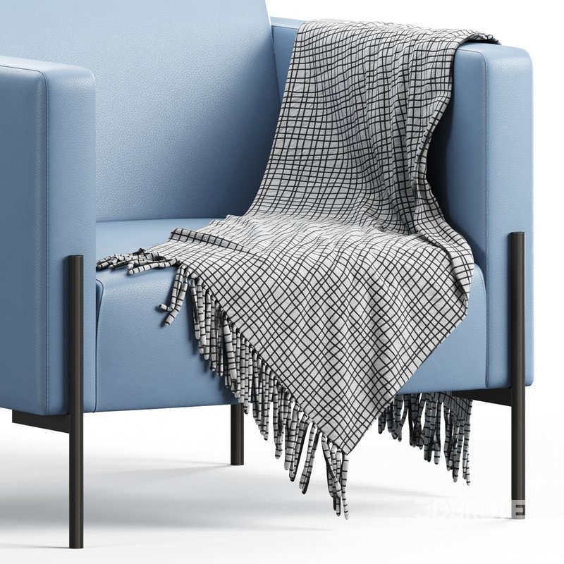 Bosco Chair Land Blue - 3dbrute : 3dmodel furniture and decor