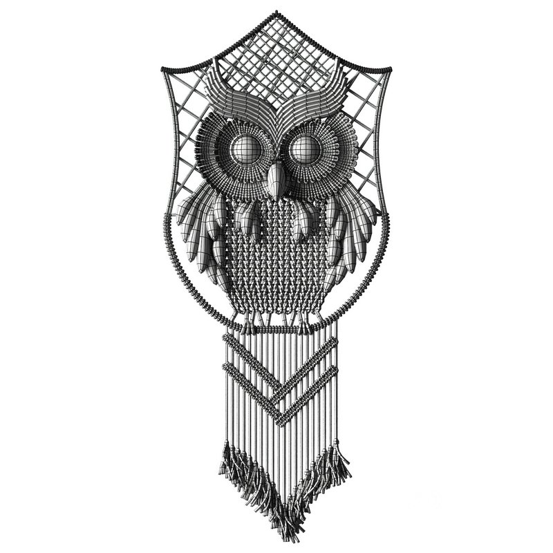 Macrame - Download -3d Models Free -3dbrute