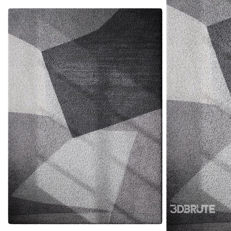 Rug Set 06 3d model Buy Download 3dbrute