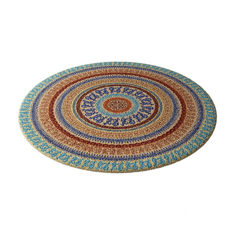 round carpet 8 - Download -3d Models Free -3dbrute