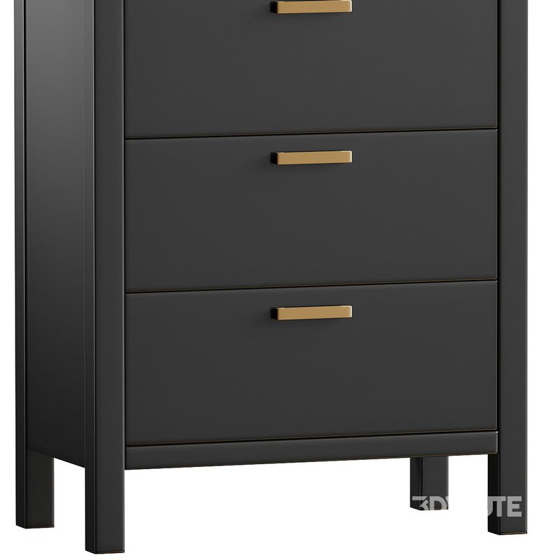 Reed 4-Drawer Dresser - Download -3d Models Free -3dbrute