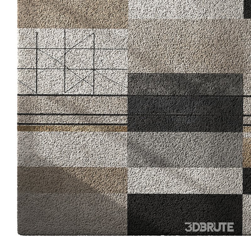 Rug Set 27 3d model Buy Download 3dbrute
