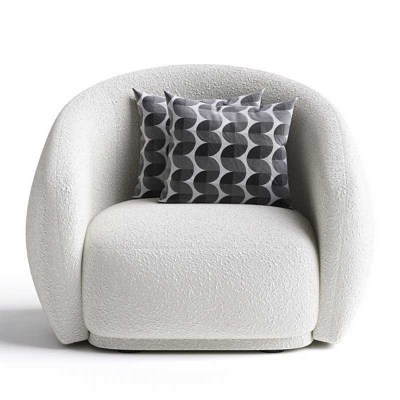 kreslo 32 3d model Buy Download 3dbrute