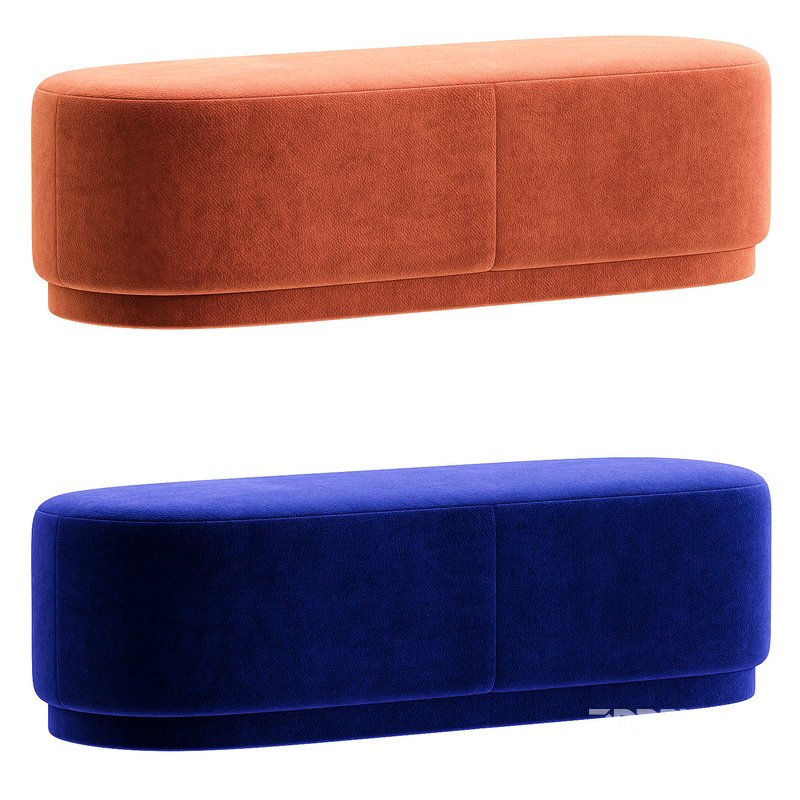 pouf 3d model Buy Download 3dbrute