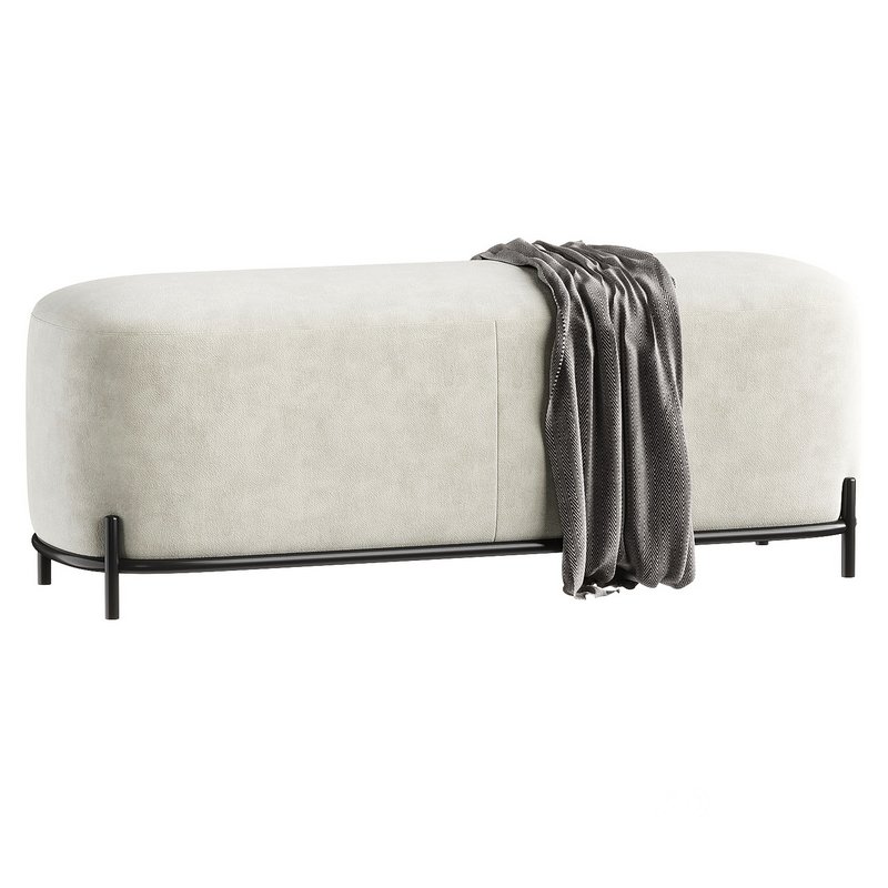 pouf metal - 3dbrute : 3dmodel furniture and decor