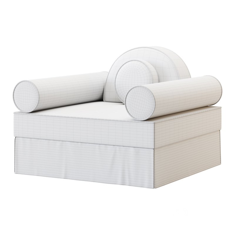 Hug Armchair 3d model Buy Download 3dbrute