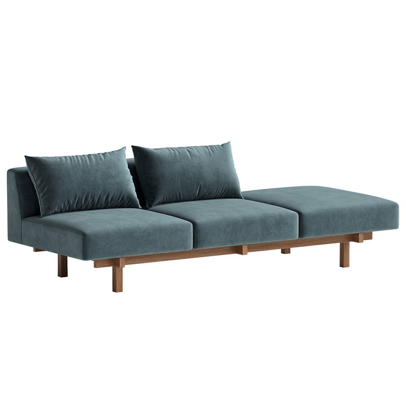 Raft Sofa - 3dbrute : 3dmodel furniture and decor
