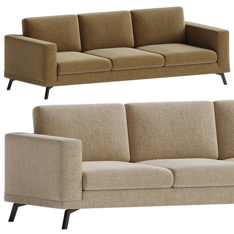 Wessex C198 Sofa 3d model 3dbrute