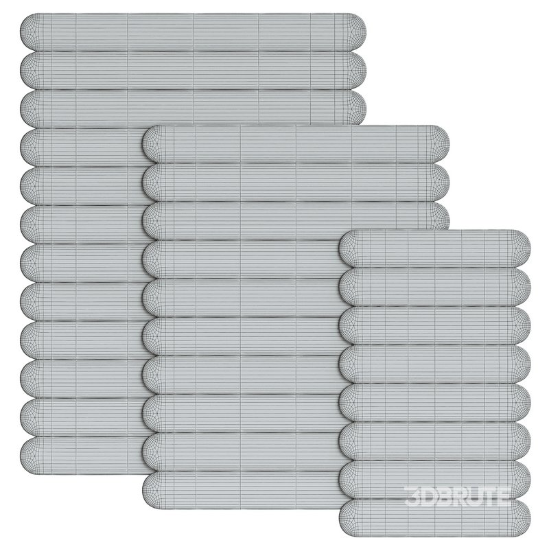 Clover Rug - 3dbrute : 3dmodel furniture and decor