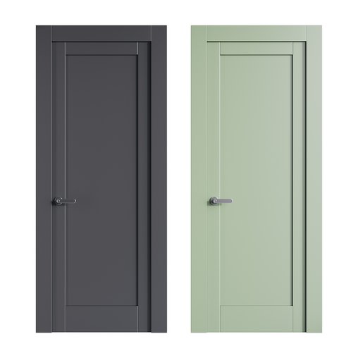 Modern entrance door 39 3d model 3dbrute