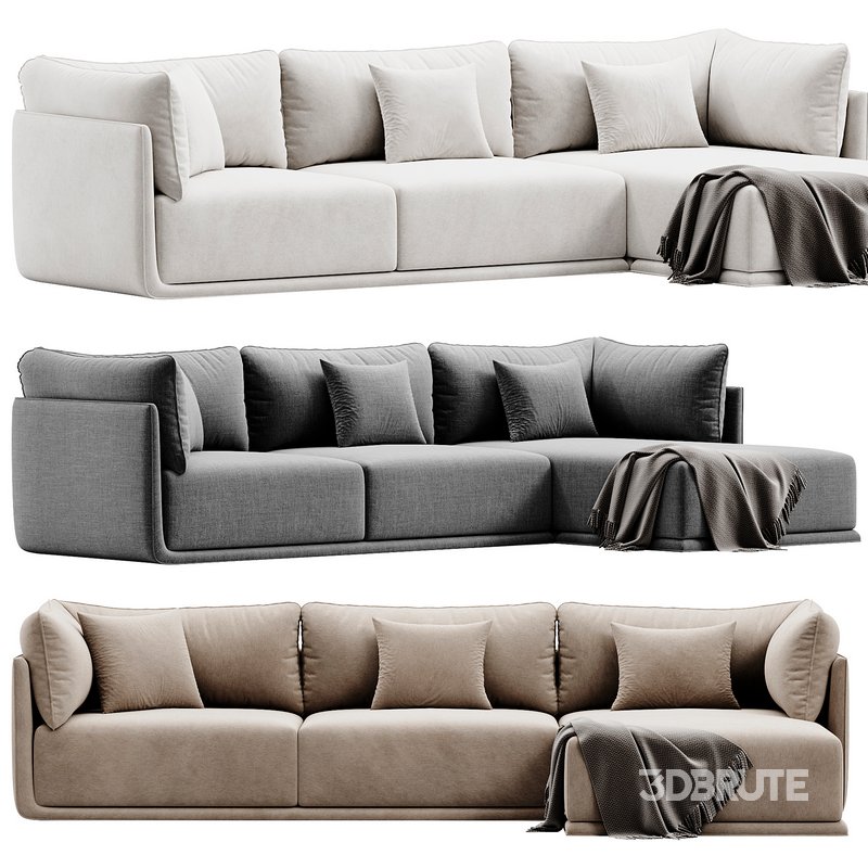 Max Modular sofa By SP01 - 3dbrute : 3dmodel furniture and decor