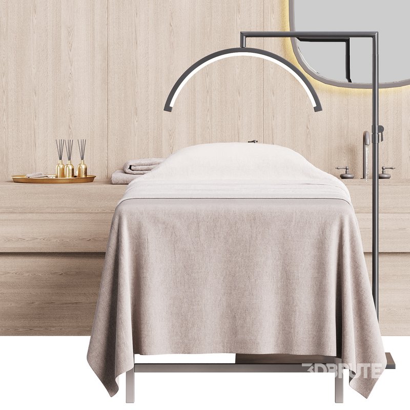 Modern spa and accessories 04 3d model 3dbrute