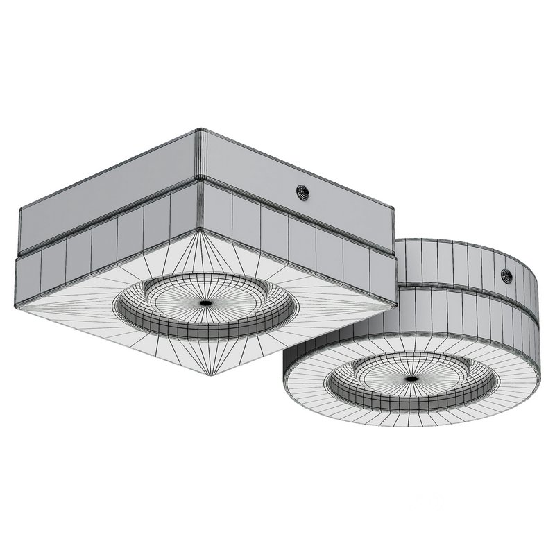 Botimi square led 3d model 3dbrute