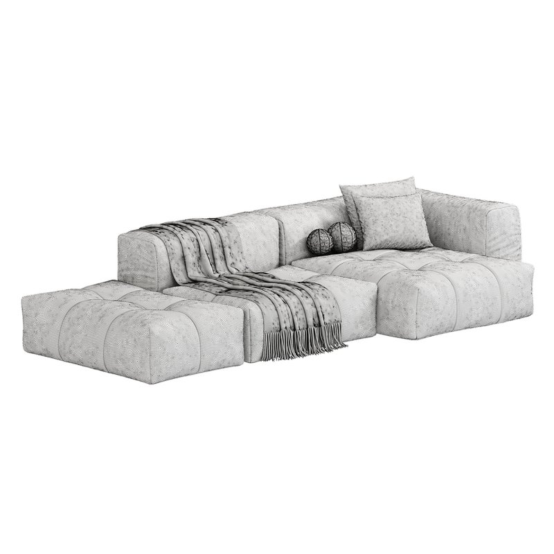 Modena Sofa 3d model 3dbrute