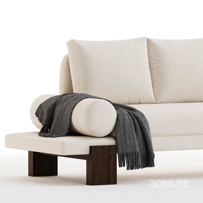 Azure Sofa - 3dbrute : 3dmodel furniture and decor
