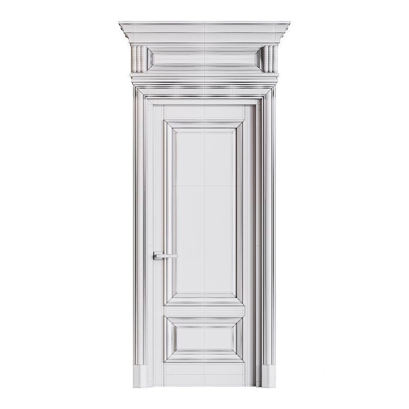 Modern entrance door 31 3d model 3dbrute