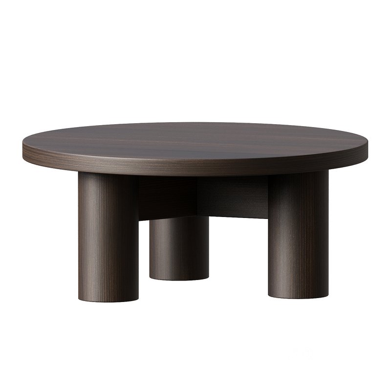 Romann Timber Coffee Table 3d model 3dbrute