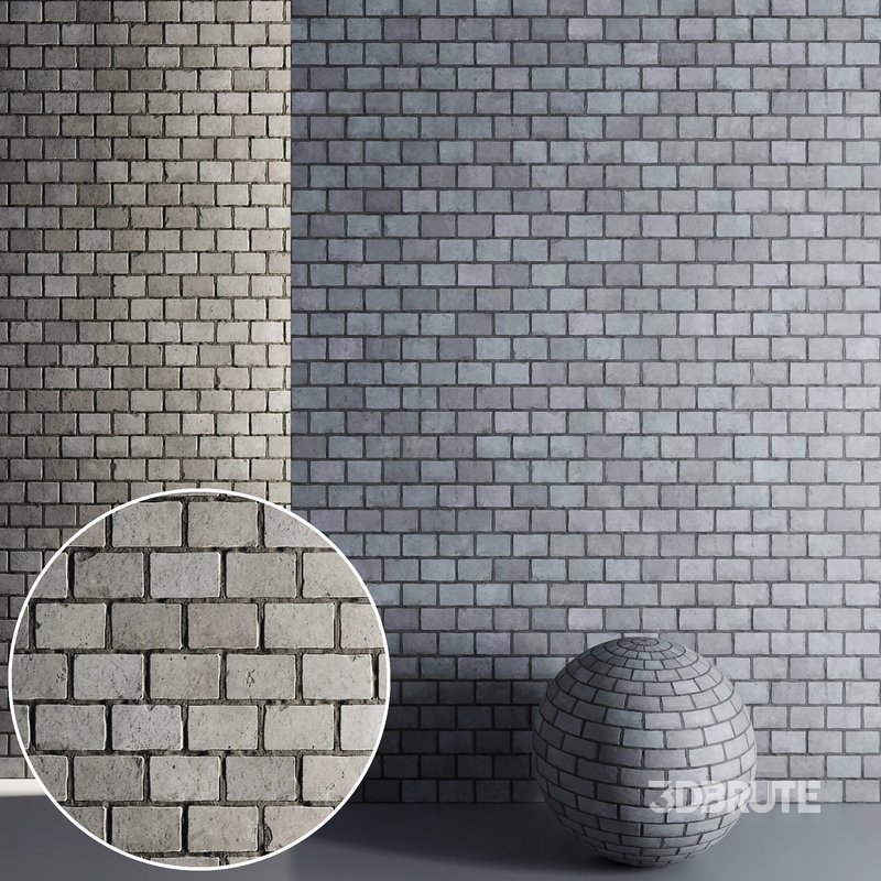 MRF Bricks Set04 3d model 3dbrute