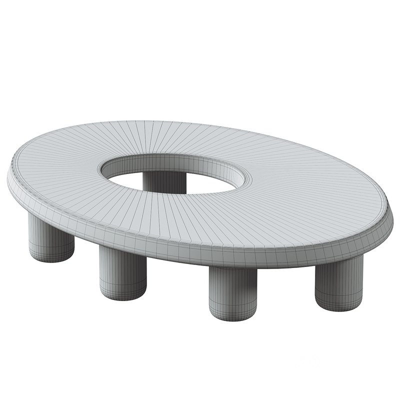HELIOS COFFEE TABLE 3d model 3dbrute