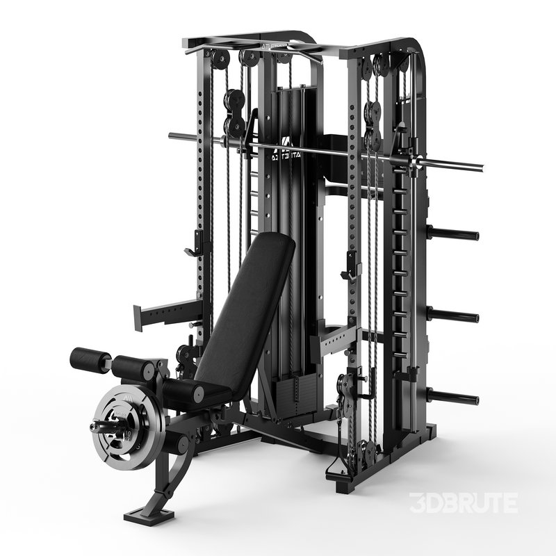 HyperBase Multipress 3d model 3dbrute