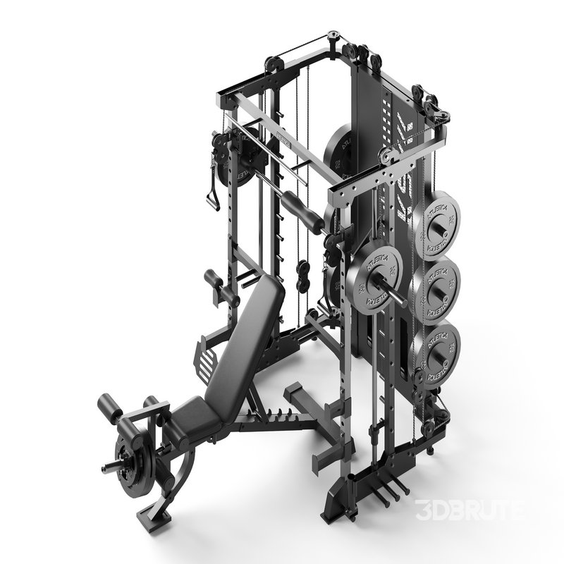 KSK Multipress Set 3d model 3dbrute