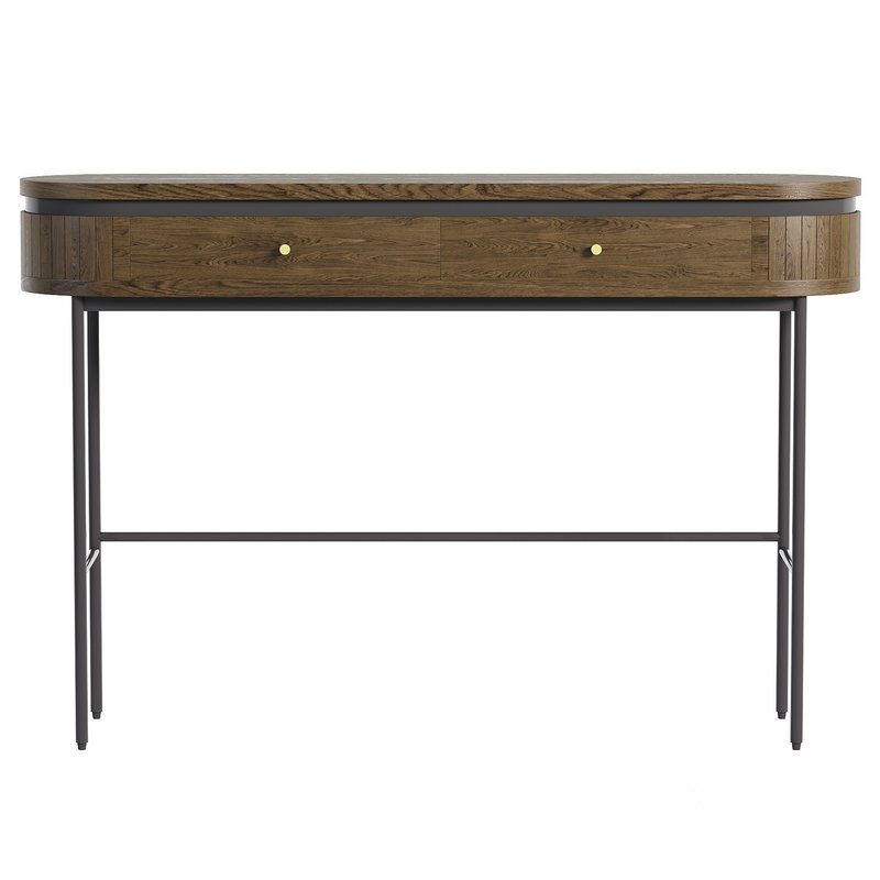 Maer Walnut console 3d model 3dbrute