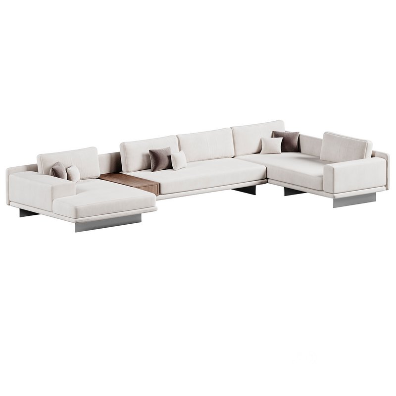 Dresden Modular Sectional 3d model 3dbrute