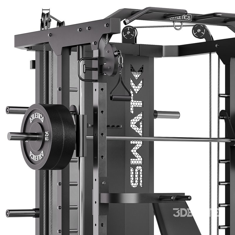 SWAT Multi Press 3d model 3dbrute