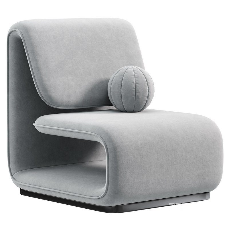 GUBIN Armchair by ARTIPIECES 3d model 3dbrute