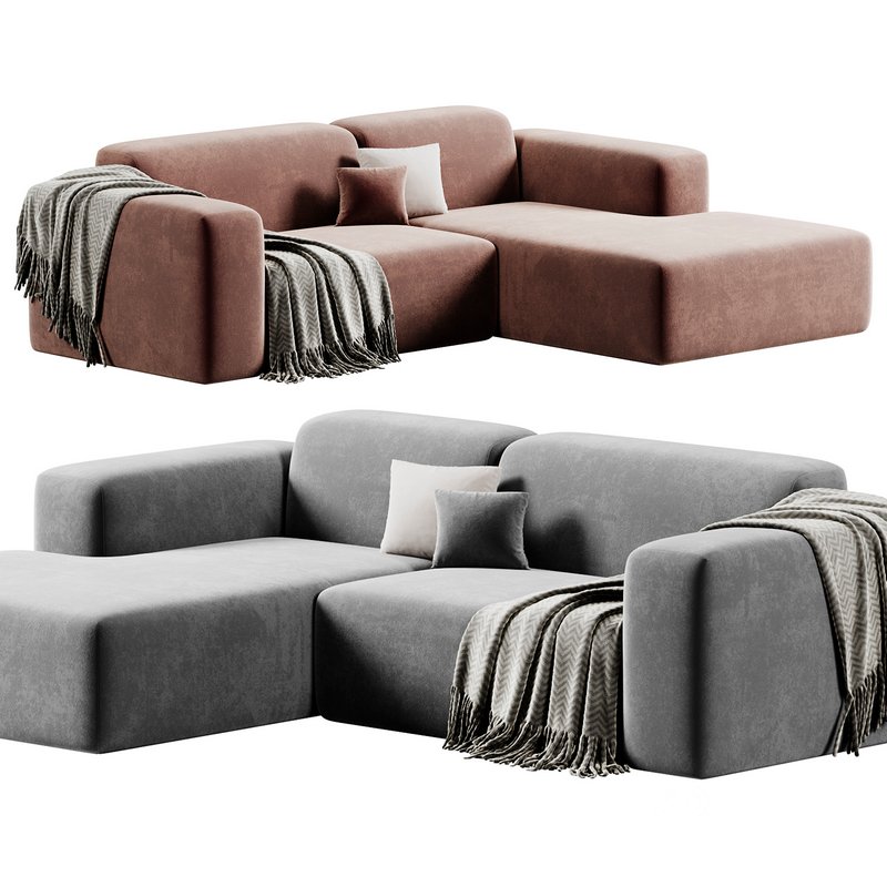 Corner Sofa Nina By Naduvi 3d model 3dbrute